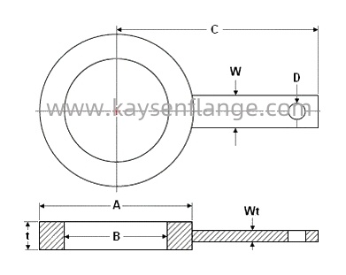 ANSI/ASME B16.48 paddle spacer type 2 class600 - KAYSEN STEEL INDUSTRY ...