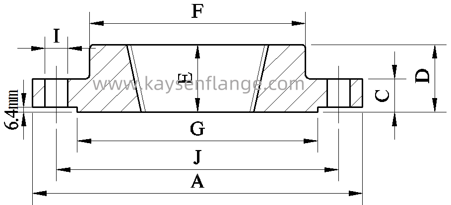 ASME/ANSI B16.5 Threaded Flange Class 1500 - KAYSEN STEEL INDUSTRY CO.,LTD